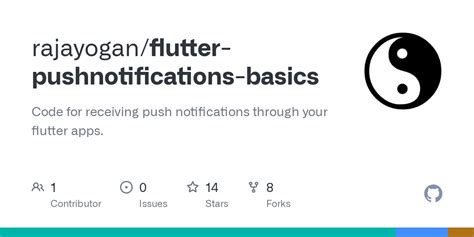 Github Rajayoganflutter Pushnotifications Basics Code For Receiving