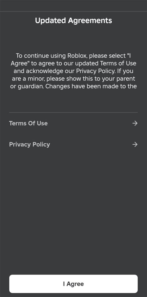 Tou Consent Text Is Cut Off Roblox Application And Website Bugs Developer Forum Roblox