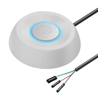 Amazon Com SinLoon PC Power Switch Desktop Computer External Remote Start Motherboard Button