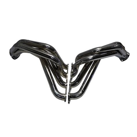 Big Block Chevy Fenderwell Headers For 1955 57 Chevy Chrome