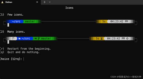 【linux】windows下打造炫酷linux终端 zsh oh my zsh powerlevel10k windows下最好linux
