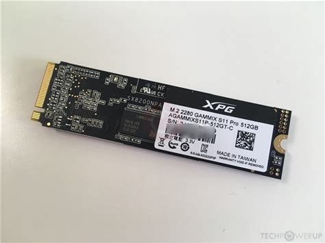 XPG Gammix S11 Pro 512 GB Specs | TechPowerUp SSD Database