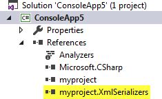 Dotnet Pack Doesn T Include Xmlserializer Assembly Issue NuGet Home GitHub