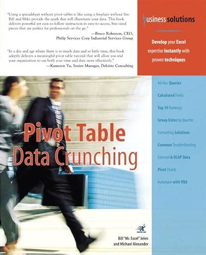 Pivot Table Data Crunching Jelen Bill Alexander Michael