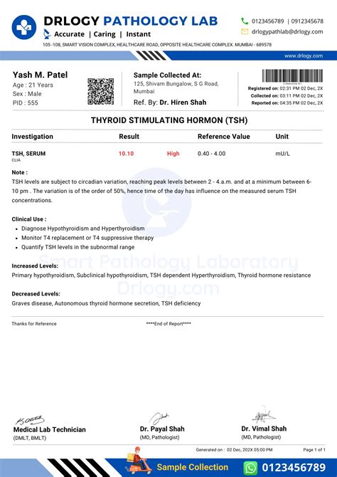 Pathology Lab Report Format Templates For Cbc Lft Kft Drlogy