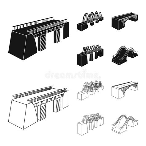 Isolated Object Of Connection And Design Logo Set Of Connection And Side Stock Vector