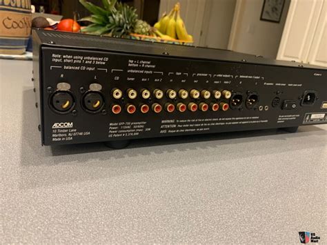 Adcom Gfp 750 Preamp Photo 5316930 Us Audio Mart