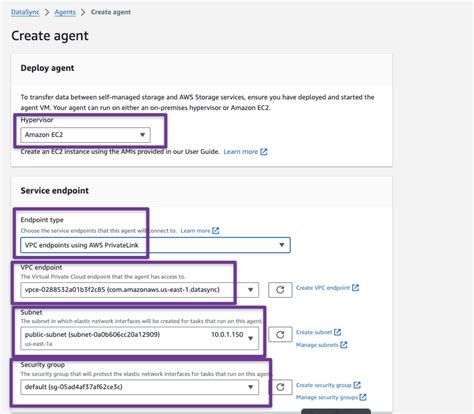 transfer efs data between aws accounts using aws datasync