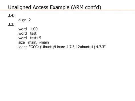 Data In Memory Variables Have Multiple Attributes Symbolic Name Ppt