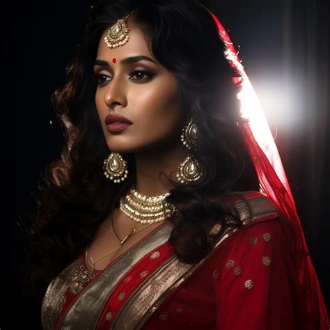 Premium Ai Image Indian Girl