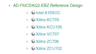 NoOS ZCU FMCDAQ Q A FPGA Reference Designs EngineerZone