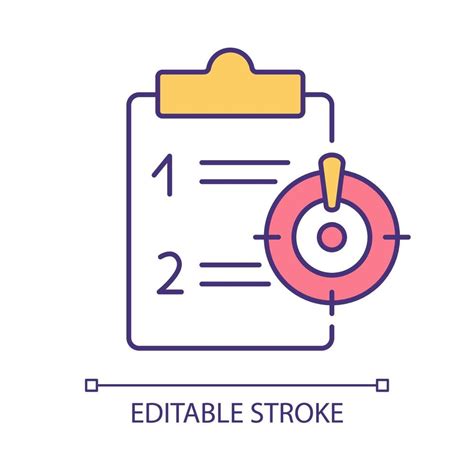 Prioritizing Tasks Rgb Color Icon Managing Multiple Projects Task Management Making List Of