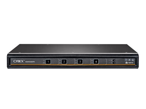 Cybex Secure Multiviewer Kvm Switch Scmv245dph Kvm Audio Usb Switch 4 Ports