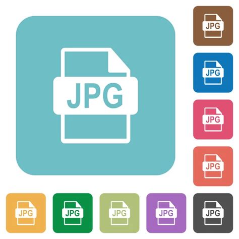 Flat File Format Icons Stock Vector Renegadehomie 119295018