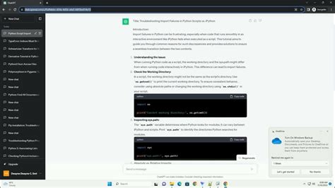 Import Fails When Running Python As Script But Not In Ipython Youtube