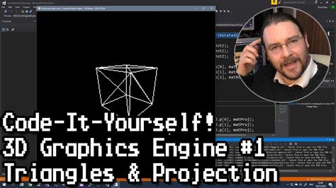 code it yourself 3d graphics engine part 1 triangles and projection youtube