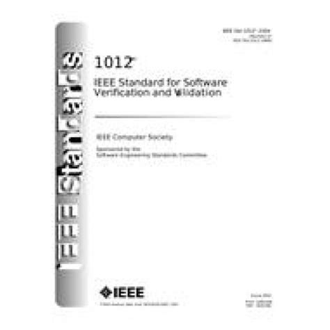 Ieee 1012 2004 Standard Pdf Standard Pdf Site
