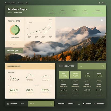 Premium Ai Image Web Dashboard Energy Energy Consumption Dashboard