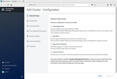 บนทกการ Install Cloudera Manager Hadoop Cluster v Step by Step Born Learn