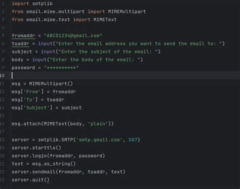 Anuj Joshi On Linkedin 📧 ️ Sending Email With Pythons Smtplib 🐍📨 We