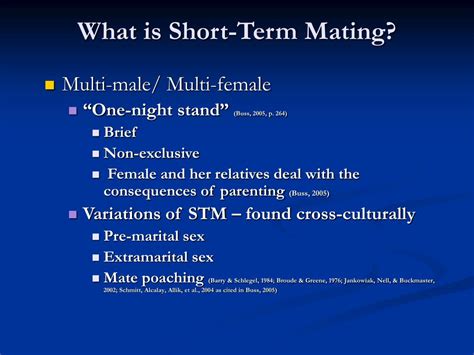 PPT Lets Talk About Short Term Sexual Strategies PowerPoint Presentation ID 478496