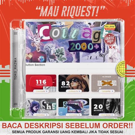 Jual Collage Pack For After Effects AtomX Extension Shopee Indonesia