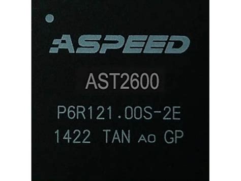 3 ядра 2 гига Aspeed выпустила Bmc Ast2600