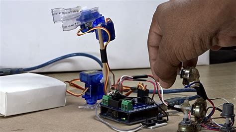simple mimicking robot arm using arduino 8 steps with pictures