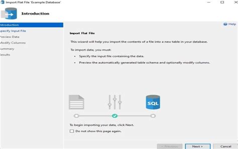 importing data into microsoft sql server