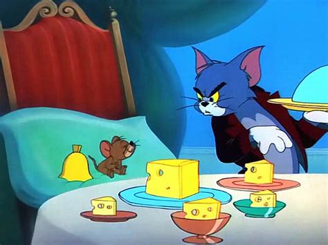 Tom Jerry Cartoon Chained To Dog House