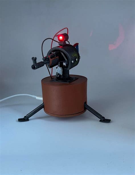 Rust Game D Printed Auto Turret Etsy