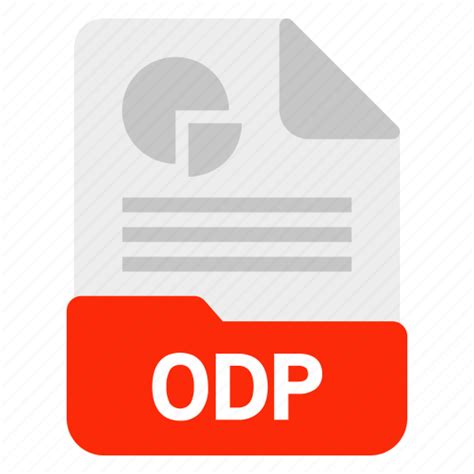 Document File Format Odp Icon Download On Iconfinder