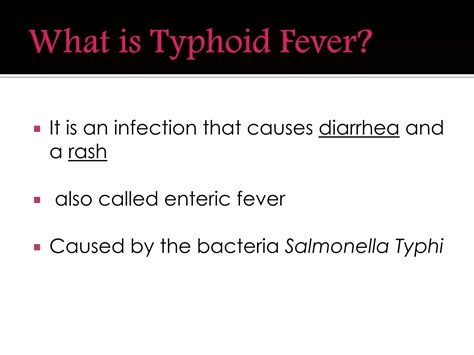 Typhoid Fever Pptx