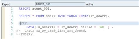 New Abap Read Table With Value Construct Sapcodes