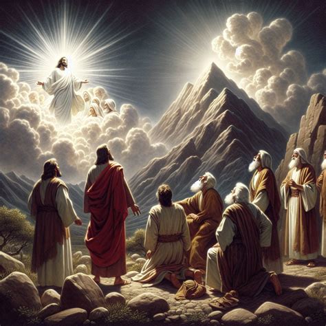 Matthew 17 1 9 Artwork Bible Art
