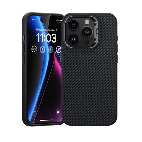 Противоударный чехол из кевлара для Apple iPhone 15 Pro Max, Benks ...