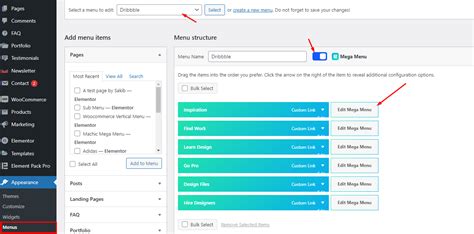 Build And Customize Mega Menu With Element Pack Mega Menu Widget