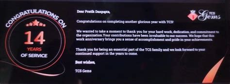Pratik Dasgupta On Linkedin Workanniversary Tcs