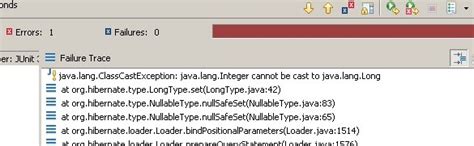 Expected Class Javalanglong Got Class Javalanginteger异常处理 Csdn博客