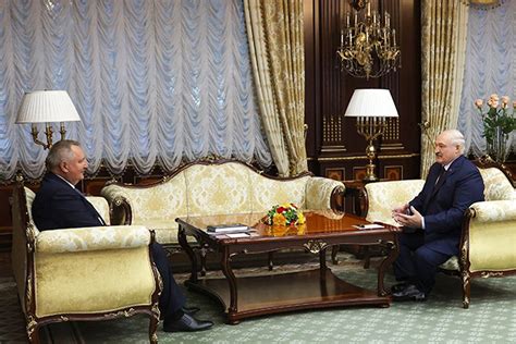 Президент Беларуси встретился с Дмитрием Рогозиным Российская газета