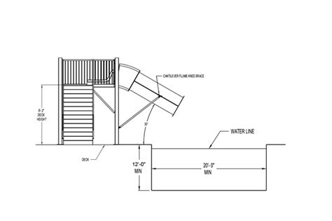 Natural Structures Drop Slide Pool Slides
