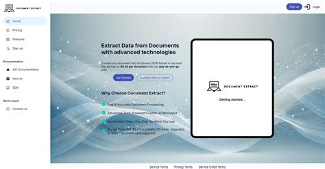 document extract ai tool for document data extraction
