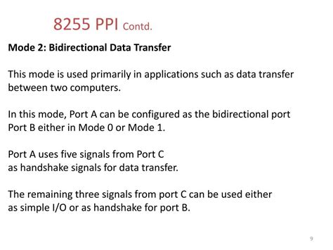PPT 8255 PPI PowerPoint Presentation Free Download ID 400579