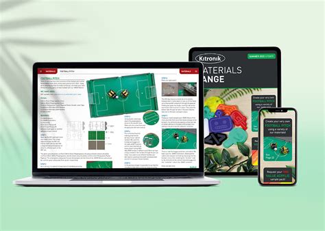 Kitronik Spring Materials Update Flyer 2023 Kitronik Ltd