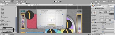 User Interface Image Inside Scroll Rect Is Positioning In Game Mode