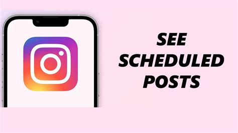 How To Find Scheduled Posts On Instagram - YouTube