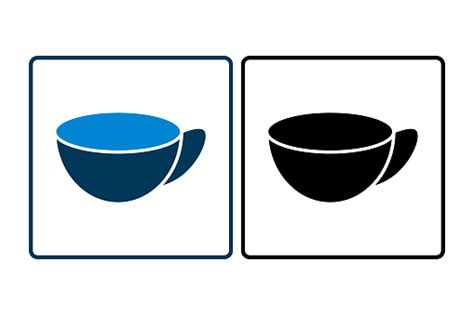 커피 머그잔 아이콘입니다 Office와 관련된 아이콘입니다 웹 사이트 앱 사용자 인터페이스 인쇄 가능한 등 솔리드 아이콘