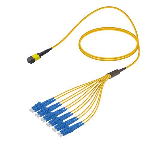 Female MTP Elite To LC UPC Fanout Base 12 Single Mode G657 A2 3 0 1 8mm Price Datasheet