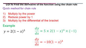 The Chain Product And Qoutient Rule By ASquared TPT