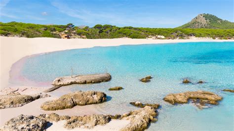 Cala Agulla Strand Auf Mallorca